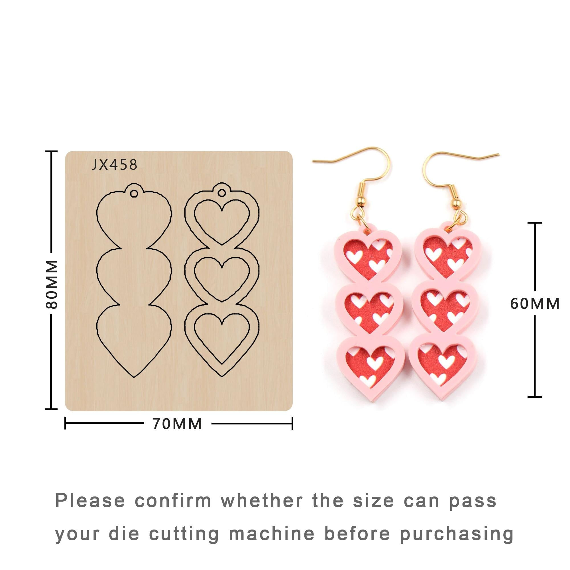 Earring Cutting Dies Wood Diy New Die Cut Leather Punch Tools Dies ...