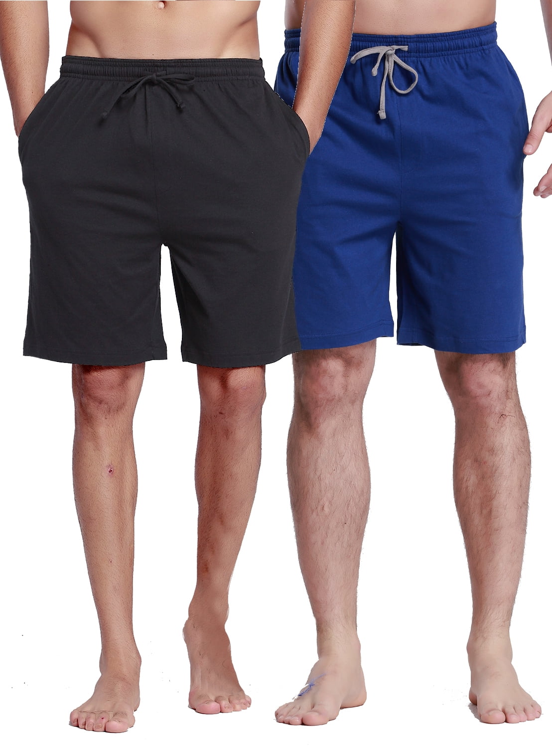 CYZ Men's Sleep Shorts - 100% Cotton Knit Sleep Shorts & Lounge Wear ...