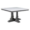 ACME Cargo Dining Table, Antique Walnut & Gunmetal - Walmart.com