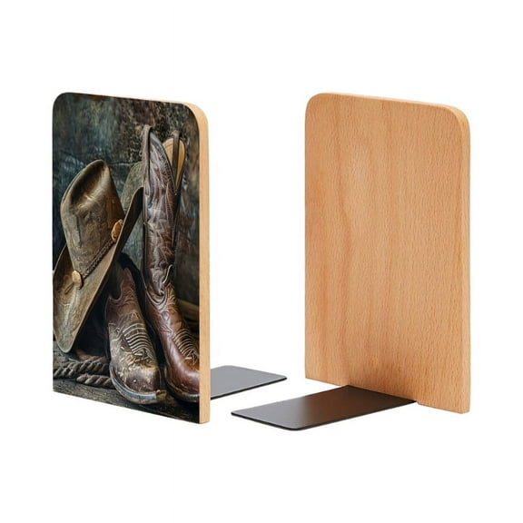 Mainstays White Ceramic Tabletop Cowboy Hat Bookends - Walmart.com
