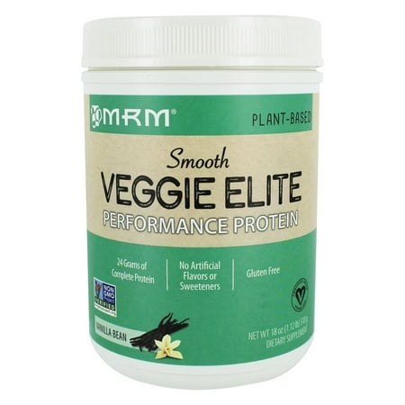 MRM - Plant-Based Smooth Veggie Elite Performance Protein Powder ...