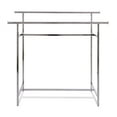 Econoco K40 - Chrome Adjustable Double Hangrail Garment Display or ...