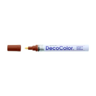 Uchida DecoColor Acrylic Paint Marker, Jumbo, Brown - Walmart.com
