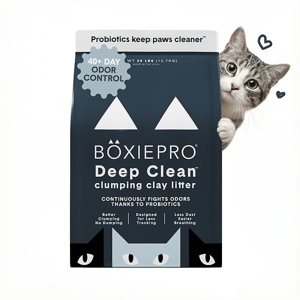 Click here for Boxiecat Self-Cleaning Probiotic Clumping Clay Cat... prices