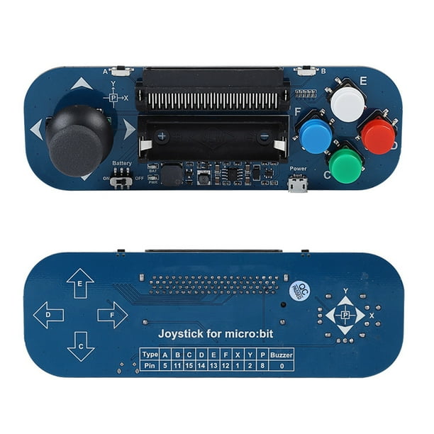 Módulo de expansión para microbit, controlador de juego de salida analógica de doble canal ...