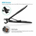 "Heavy Duty Extra Large Toe Nail Clippers, For Thick Nails, Stainless ...
