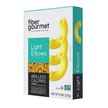 Fiber Gourmet Light Penne Pasta - High Fiber, Low Calorie, Vegan, Non ...