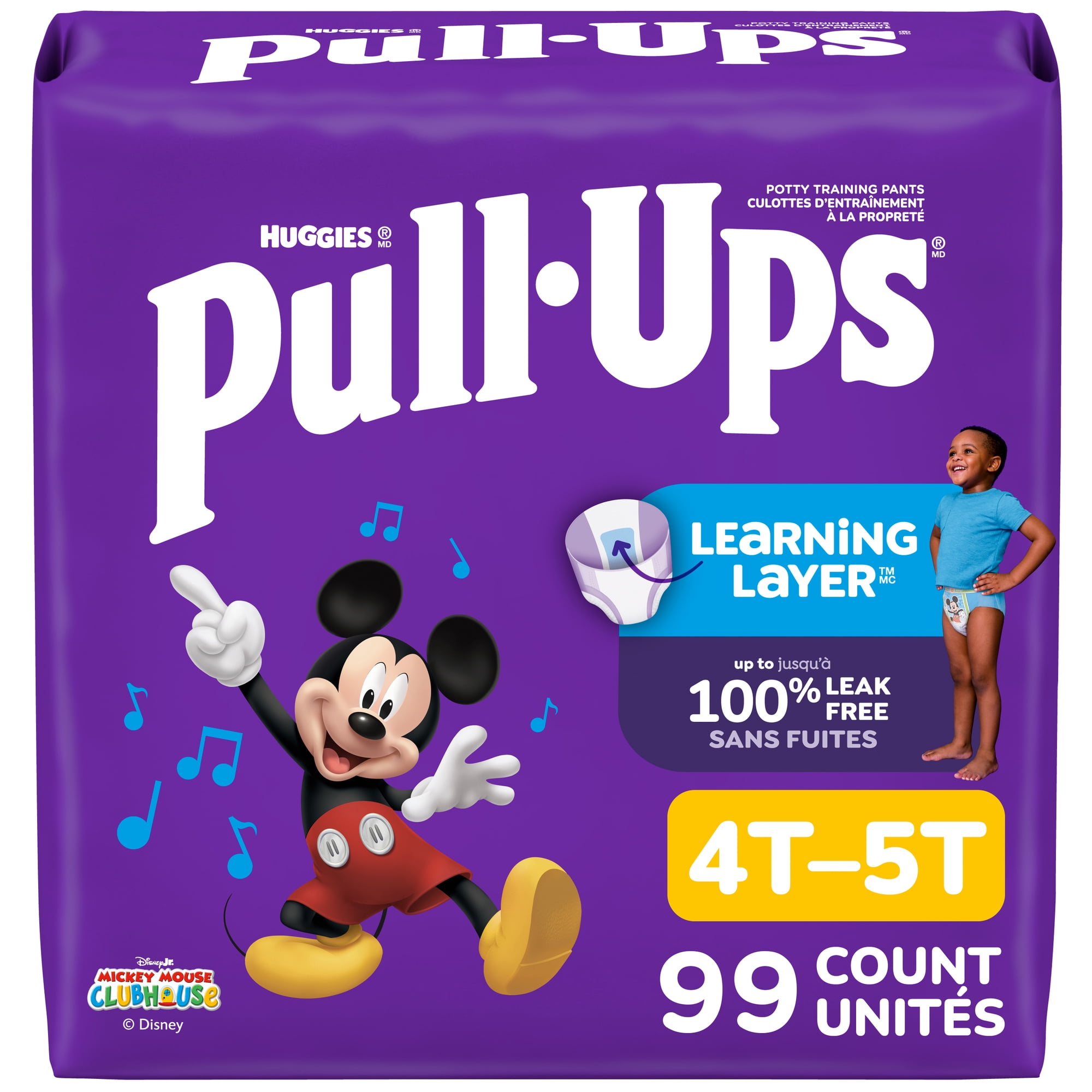 Click here for Pull-Ups Boys Potty Training Pants  4t-5t (38-50 L... prices