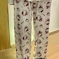 Sanrio Hello Kitty Long Pants Kawaii Cute Cartoon Girl Wide Leg Pants ...