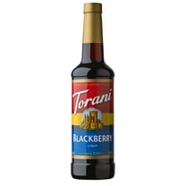 Torani Original Blackberry Syrup, Authentic Coffeehouse and Soda Flavor ...