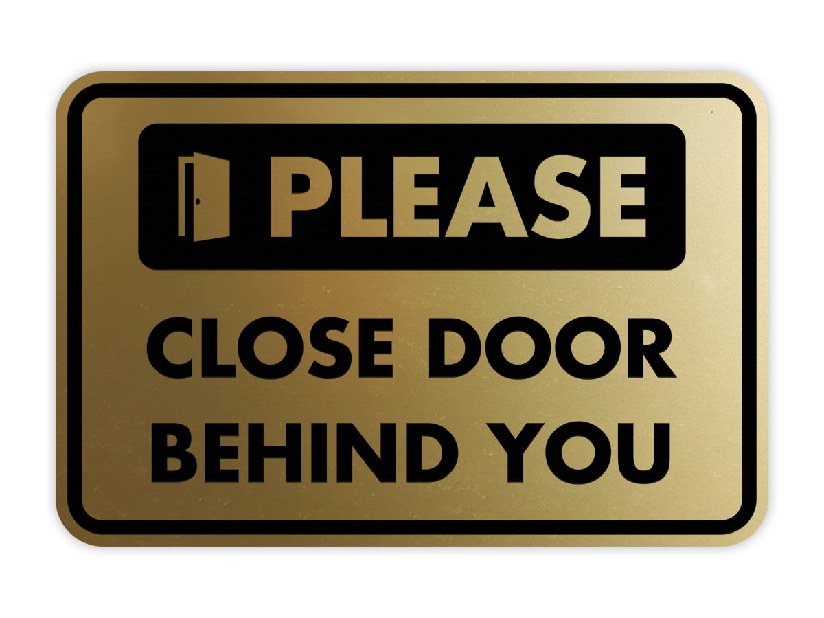 Please Close The Door Sign Printable