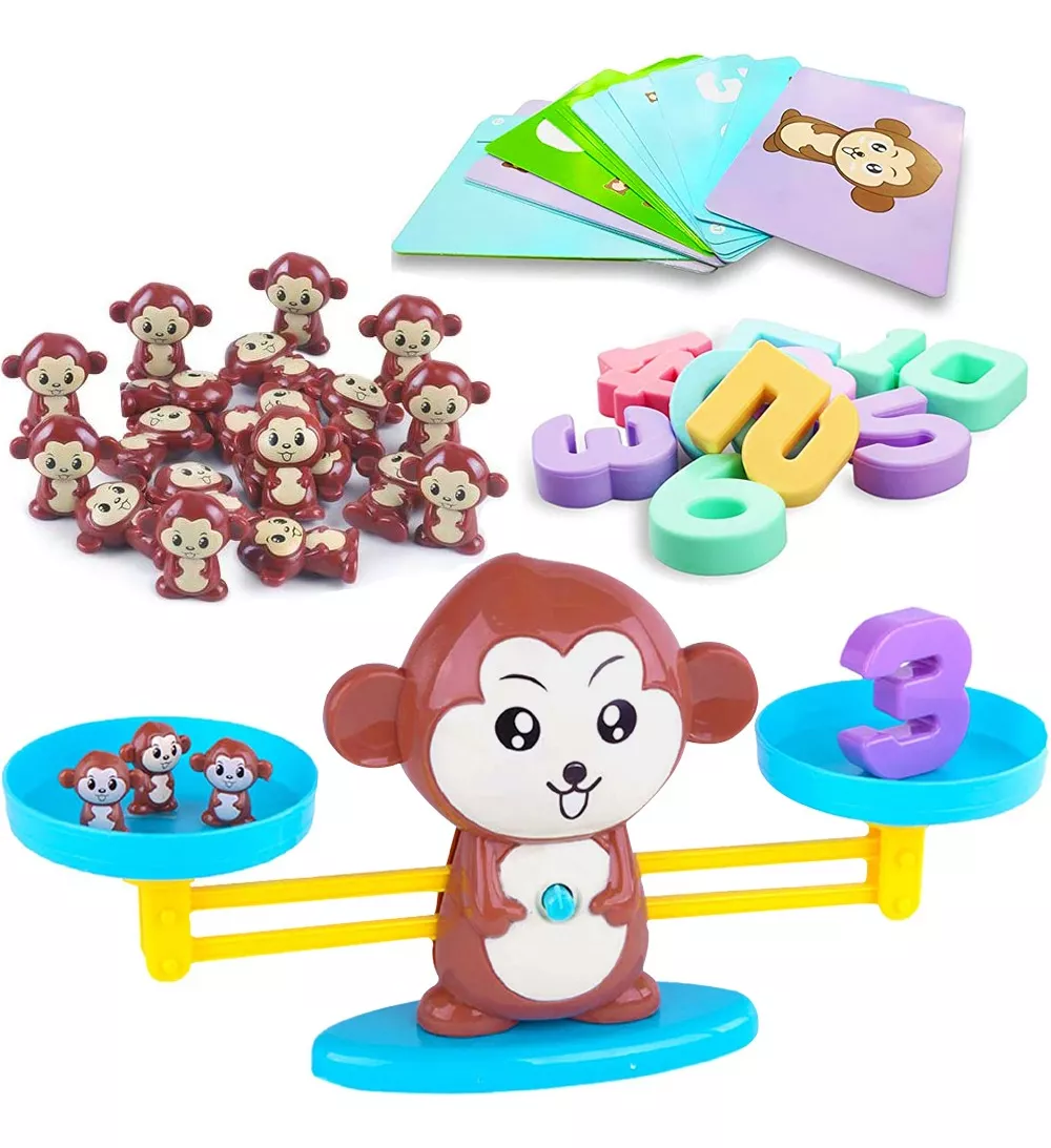 Mono Juguete De Educación Equilibrio Matemático Para Niños | Walmart en ...