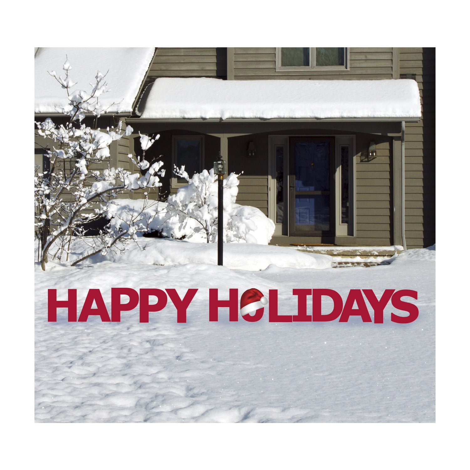Advanced Graphics Happy Holidays Yard Sign Set - Walmart.com