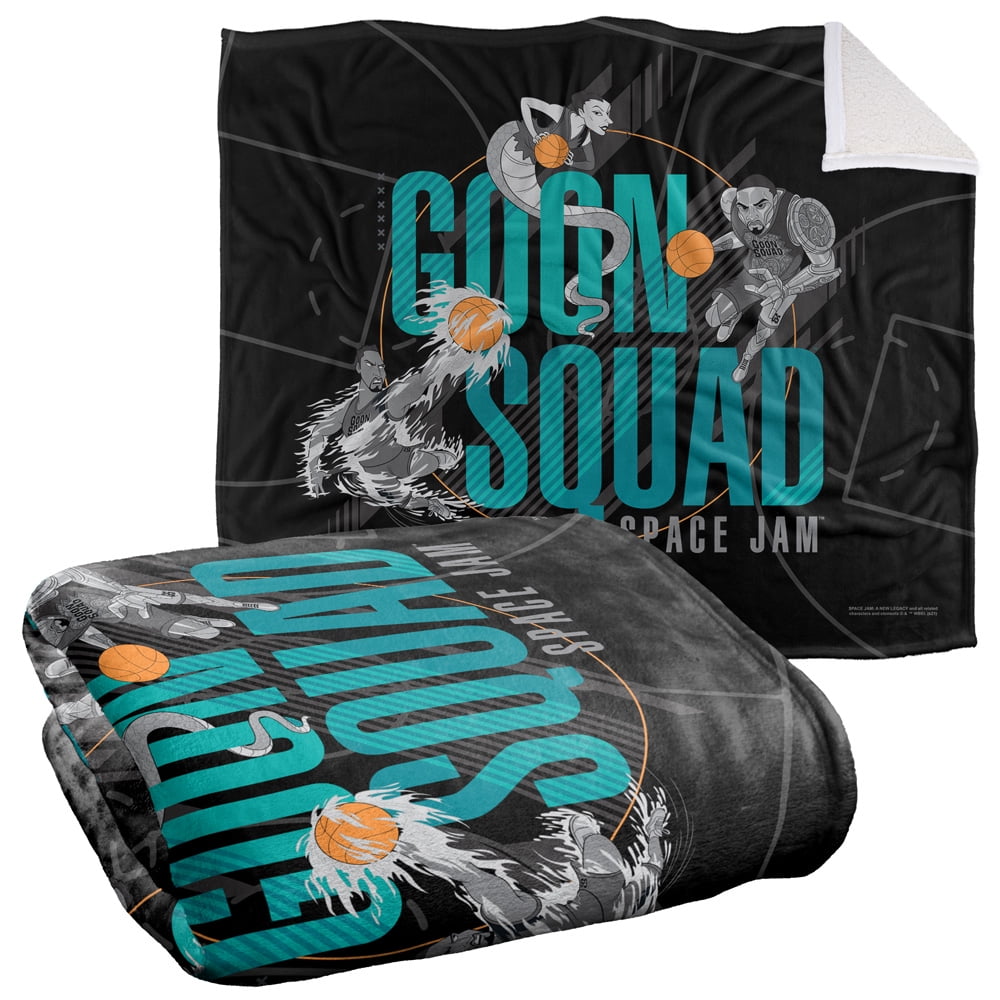 Space Jam: A New Legacy Blanket, 50"x60", Goon Squad Court Silky Touch ...