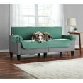 Mainstays Reversible Quilted Fabric Sofa Furniture Protector, 3-Piece ...