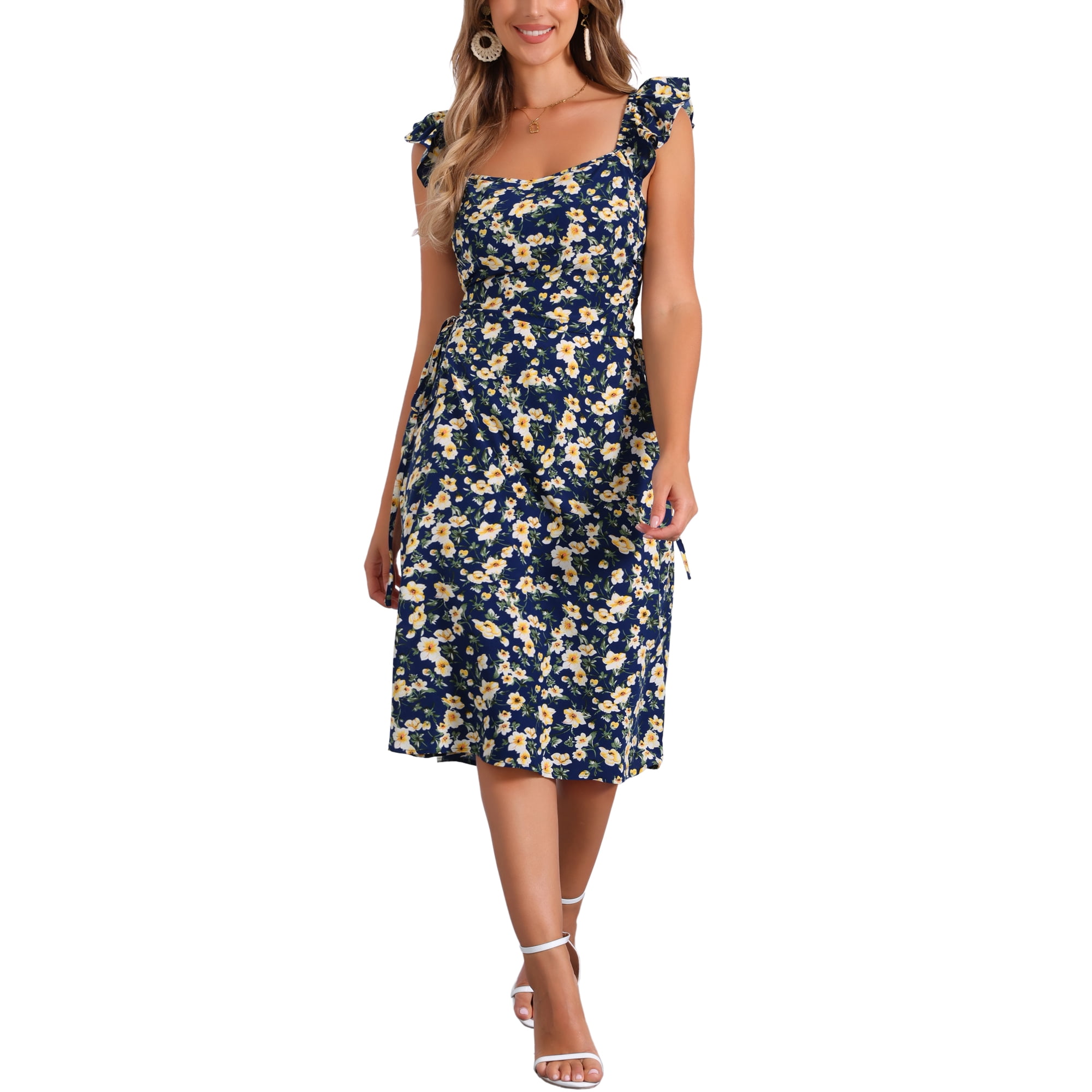 Click here for Inspire Chic Womens Cherry Print Floral Dress Lace... prices