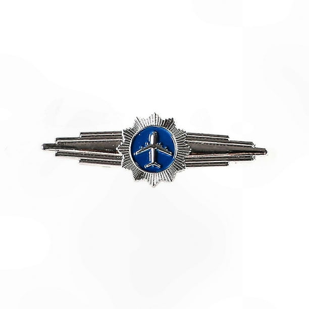 Airline Crew Lapel Pins and Wings Badge Set for Aviation Professionals ...