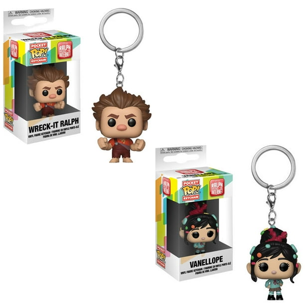 Funko Pocket POP! Keychains - Ralph Breaks the Internet - SET OF 2 ...