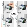 Tuya Smart Lock Cylinder Fingerprint Card Key App Remote Control Lock ...