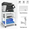 Mobile Natwind 3-Tier Printer Stand, Multipurpose Organizer with ...
