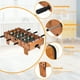 Costway Mini Foosball Table, 27in Soccer Game Table w/ 2 Footballs and ...