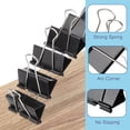 Extra Large Binder Clips 2 Inch, 40 Pack Jumbo Paper Clips for Office ...