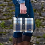 Blue Plaid Fiona Handbag For Women Made By Mucros Weavers - Walmart.com