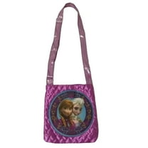 Disney Frozen Elsa Olaf & Anna Pink Passport/Cross-body/Purse/Handbag ...