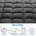 JUSTLET Extra Thick California King Mattress Topper, Cooling Mattress ...
