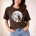 CLOTEX Fun Hand Boop Nose Bigfoot Sasquatch Cat Full Moon Bigfoot T ...
