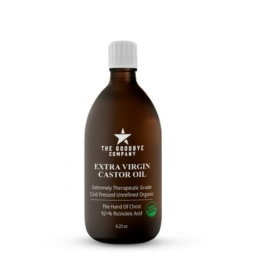 NOW Castor Oil, 100% Pure, Cold Pressed, Skin and Hair Care, 16 oz Pack ...