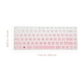 2pcs 14 Inches Computer Keyboard Cover Silicone Keyboard Protective ...