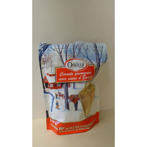 MAPLE SUGAR MARSHALLOW CONES, 170g - Walmart.ca