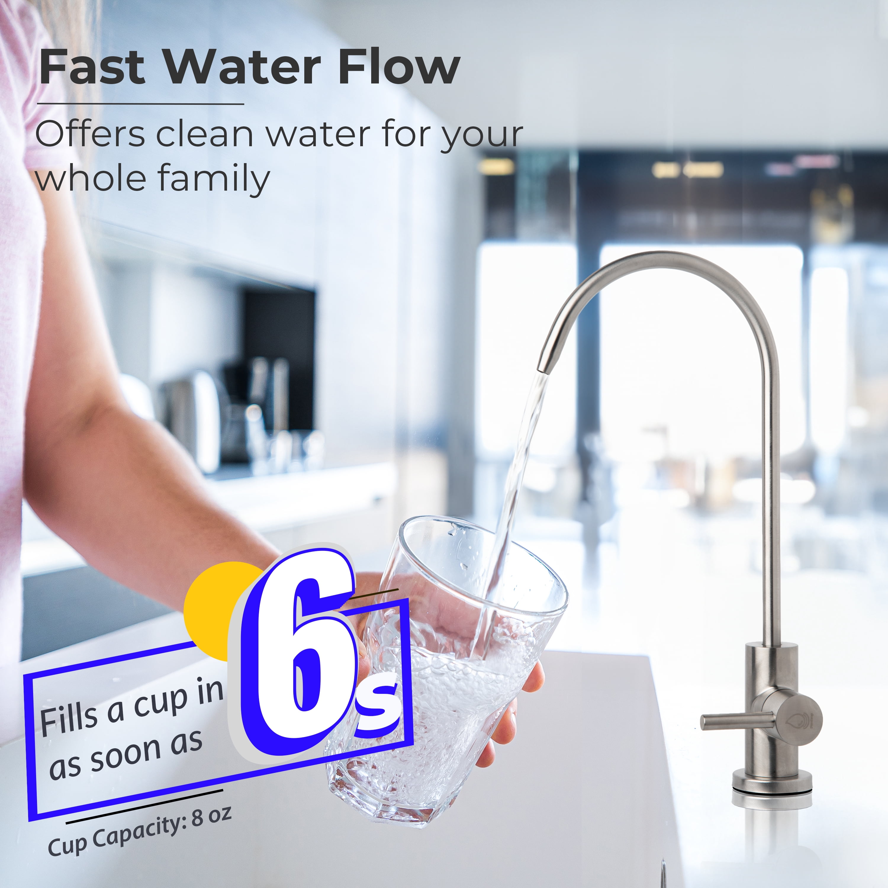 PureDrop PDR-3CUW 0.01μm Ultra-Filtration Under Sink Water Filter ...