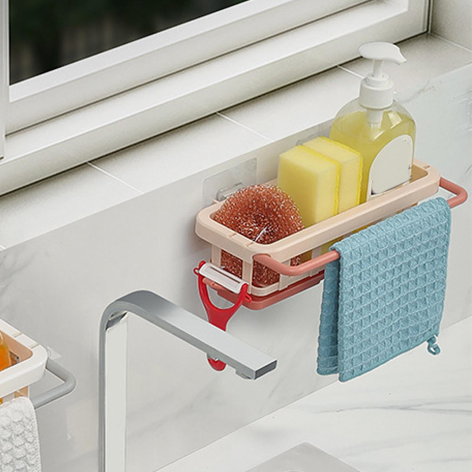 Sink Storage Rack Sink Organizer Sink Shelves Drain Basket For ...