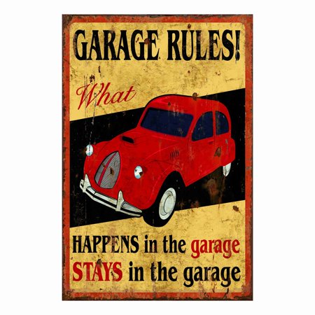 Garage Rules Sign | Walmart Canada