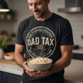 Dad Tax Shirt, Funny Foodie Gift, Fathers Day Present, Sarcastic Snack ...