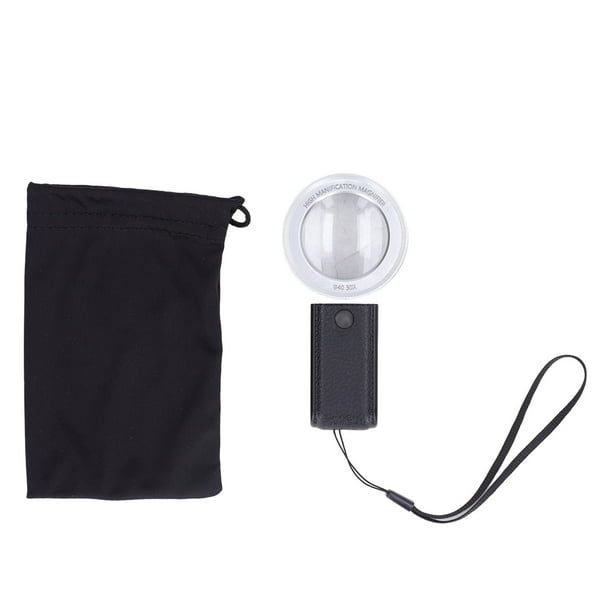 Lighted Magnifying Glass, Pocket Magnifying Glass Premium ABS For ...