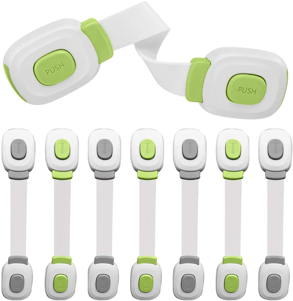 Pack Baby Safety Locks - Child Safety Lock, Baby Door Lock For Drawer ...