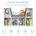 Best Choice Products 6-Cubby Bookshelf, Children's Room Storage ...
