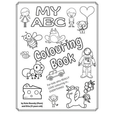 Spark Awesome Alphabet Coloring Book (Paperback) - Walmart.com