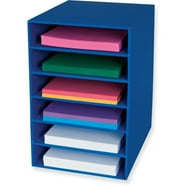 Classroom Keepers Construction Paper Storage, White, 12-1/4"W x 18-1/4 ...