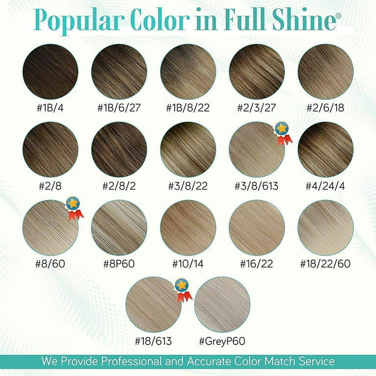 Weave Hair Color Chart