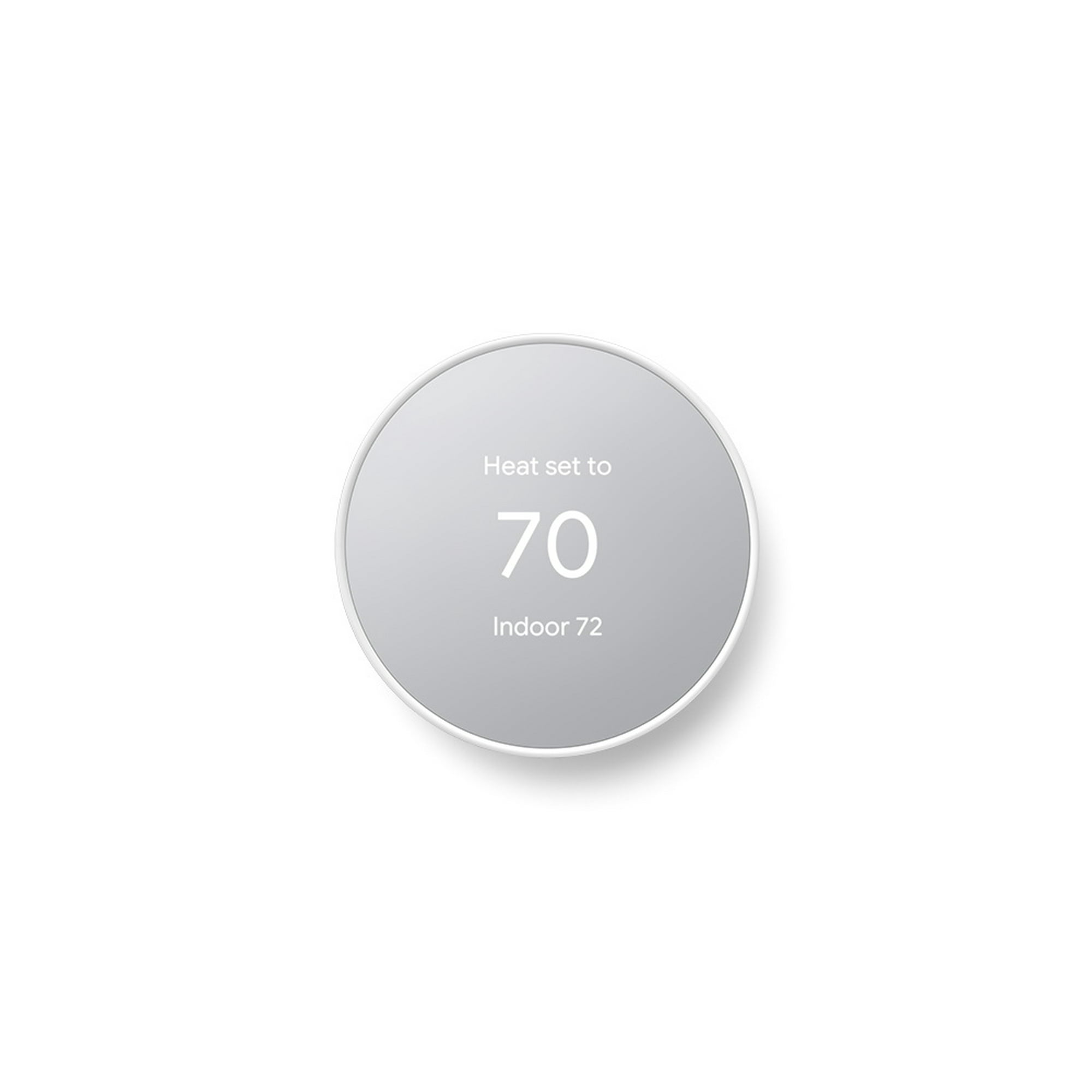 Google Nest Thermostat – Programmable Smart Thermostat for Home – Snow ...