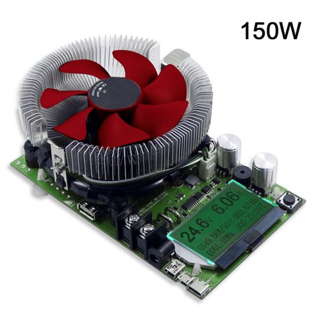 150W Electronic Load Board Digital Battery Capacity Tester Constant ...