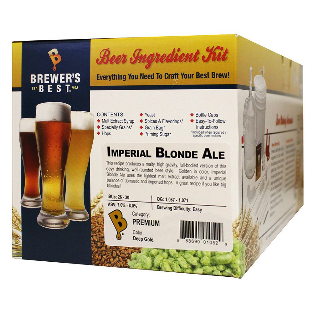 Imperial Blonde Ale Homebrew Beer Ingredient Kit - Walmart.com ...