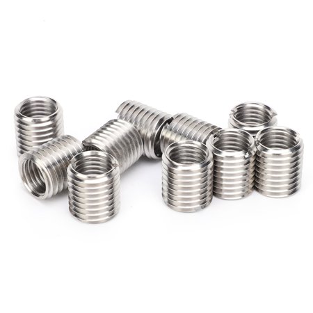 Rdeghly THREADED INSERTS SELF TAPPING HARDENED STEEL INSERT NUTS M16x2 ...