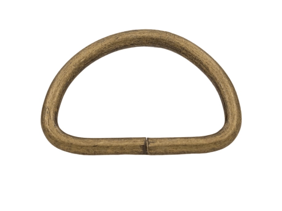 Wuuycoky Metal D-Rings Buckle, 1 x 0.6 inch Non-Welded for Webbing ...