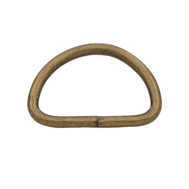 Wuuycoky Metal D-Rings Buckle, 1 x 0.6 inch Non-Welded for Webbing ...