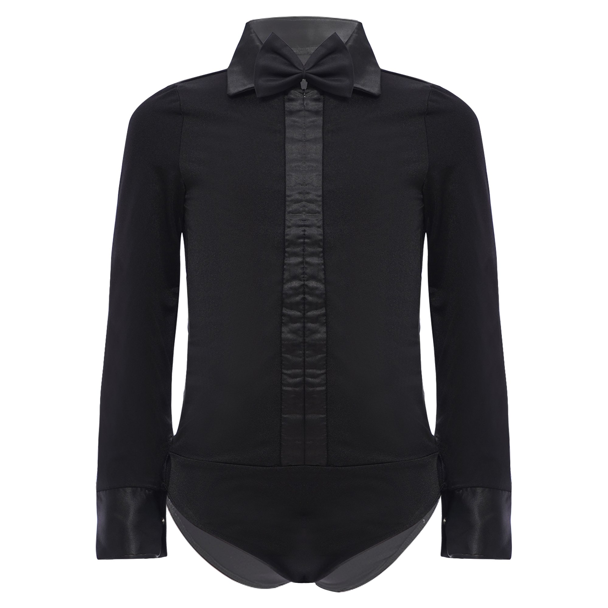 Click here for Miaeowve Kids Boys Long Sleeve Ballroom Modern Lat... prices